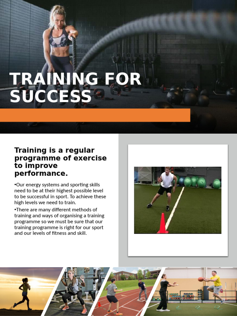 Training For Success | PDF | Physical Fitness | Strength Training