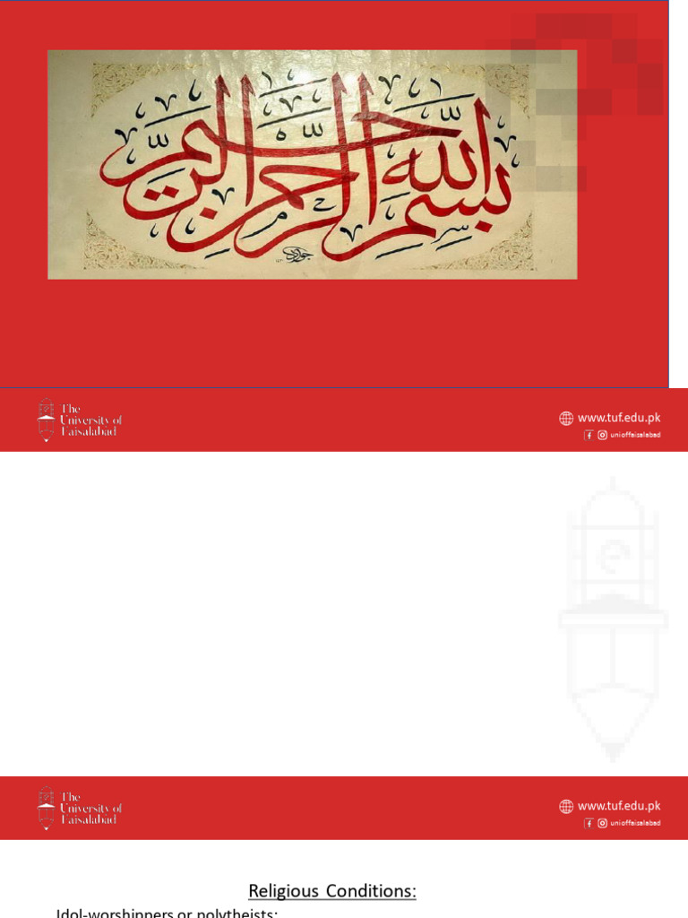 Lecture 7 of Islamic Studies | PDF | Muhammad | Arabs