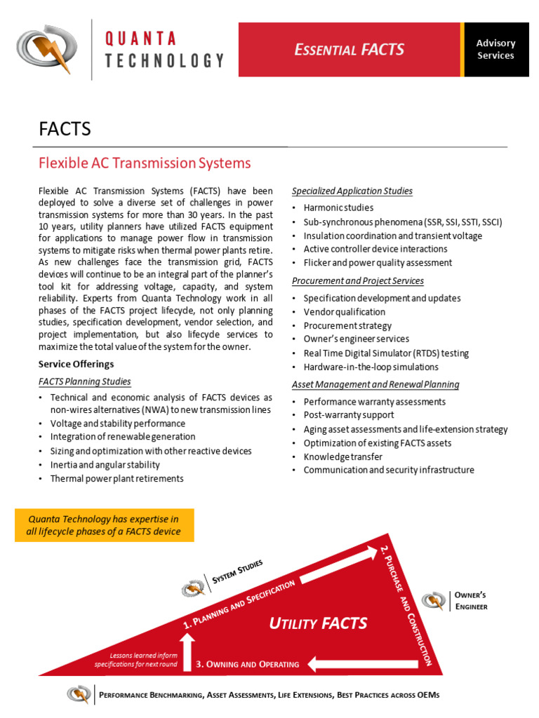 Flexible AC Transmission System | PDF | Electric Power Transmission ...