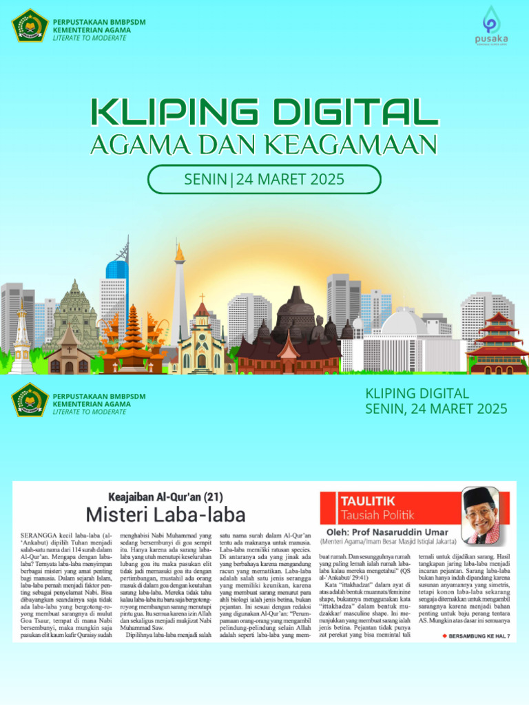 Kliping Digital 24 Maret 2025 | PDF