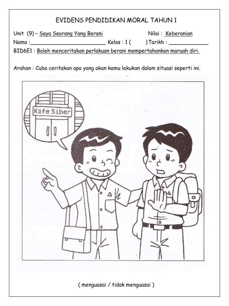 moral tahun 1 ppki | PDF