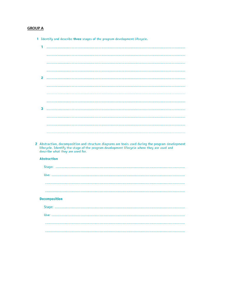 Computer Science Form Four Power Groups | PDF