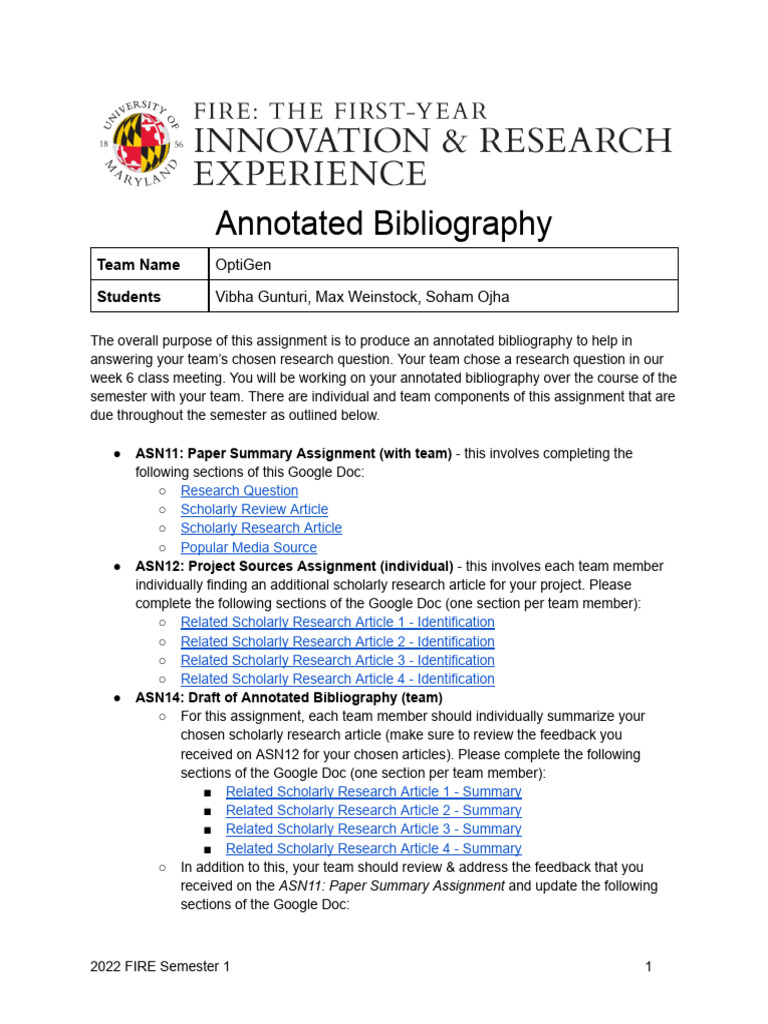 Annotated Bibliography for Research Project | PDF | Cognition
