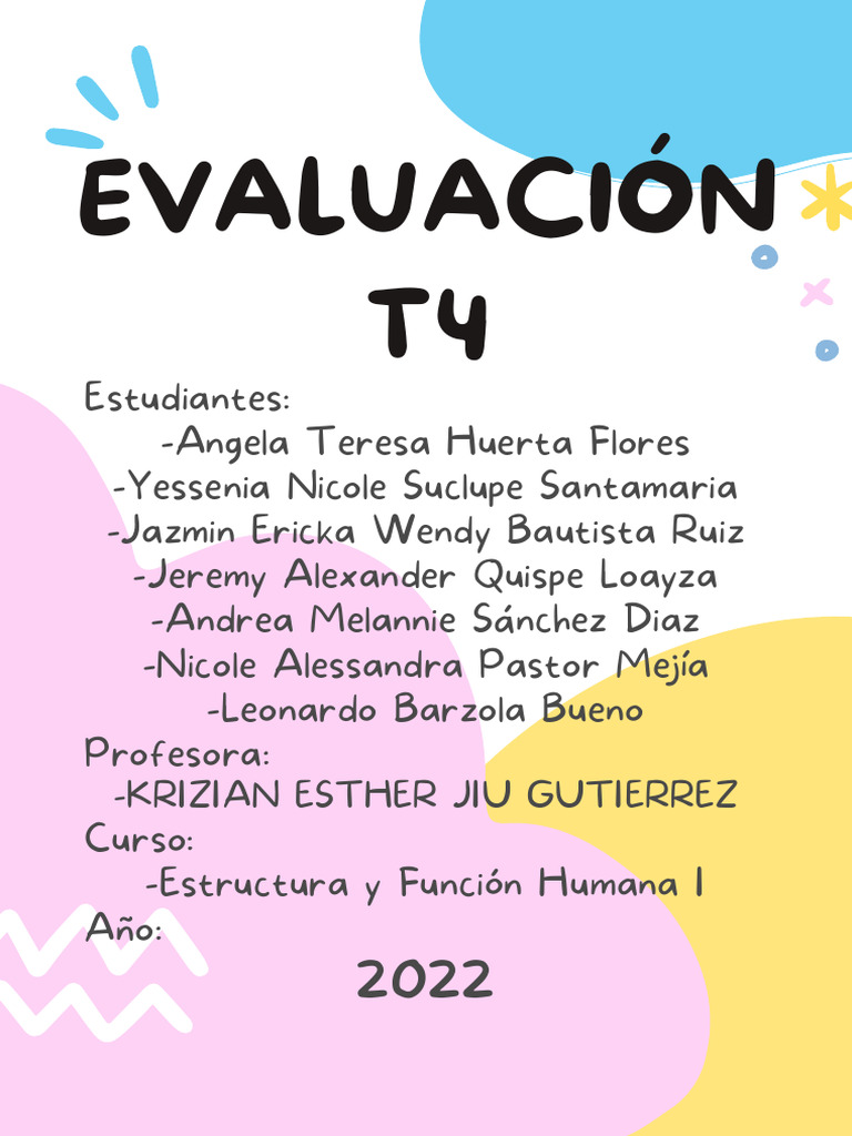 t4_estructura y Función Humana_ Andrea Sánchez Diaz | PDF | Cerebro | Sistema nervioso