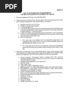 List of RA 1080 Eligibilities and Their Corresponding Level of Eligibility (Annex A) - Final ...