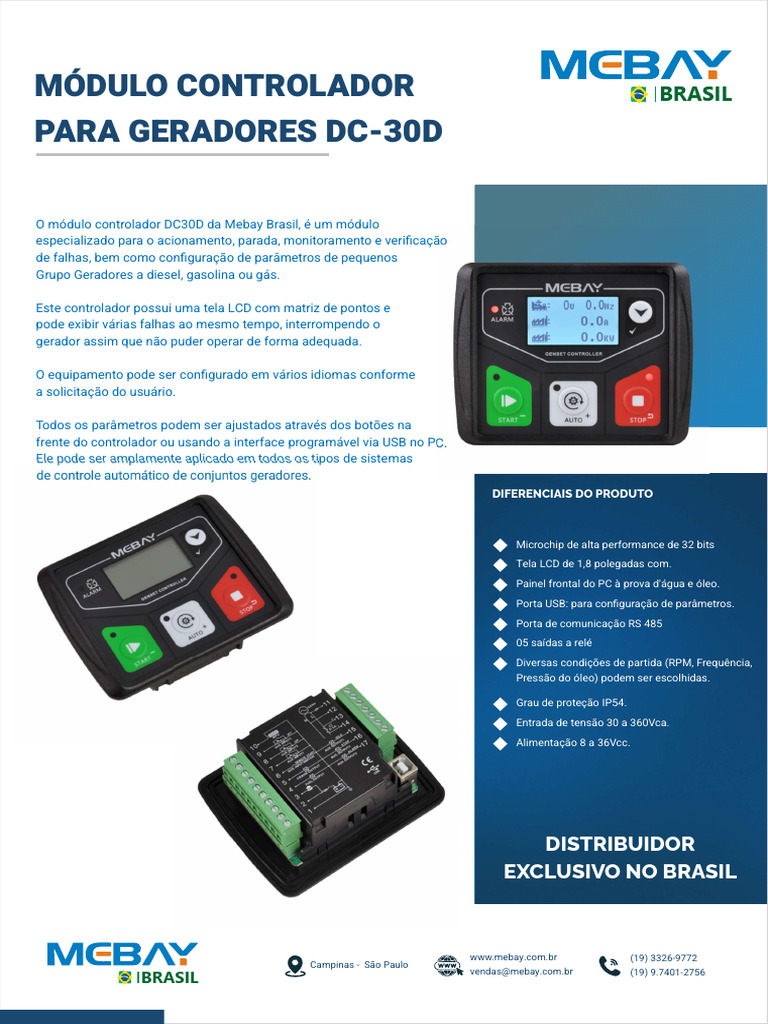 DC 30D Data Sheet | PDF | USB | PCs (computadores)