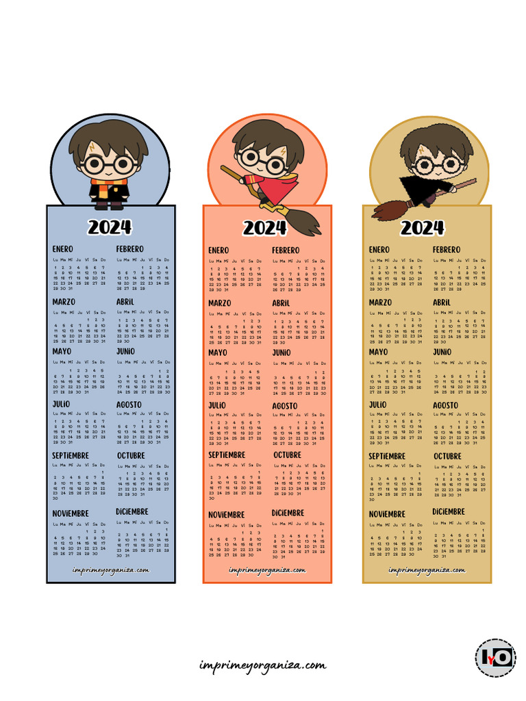 Calendarios Cute 2024 | PDF