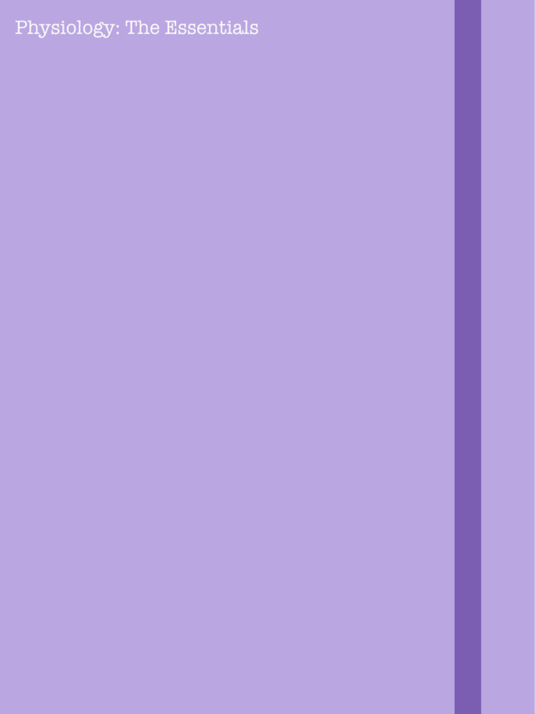 Physiology - The Essential | PDF | Cell Membrane | Cell (Biology)