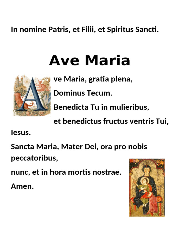 Ave Maria | PDF