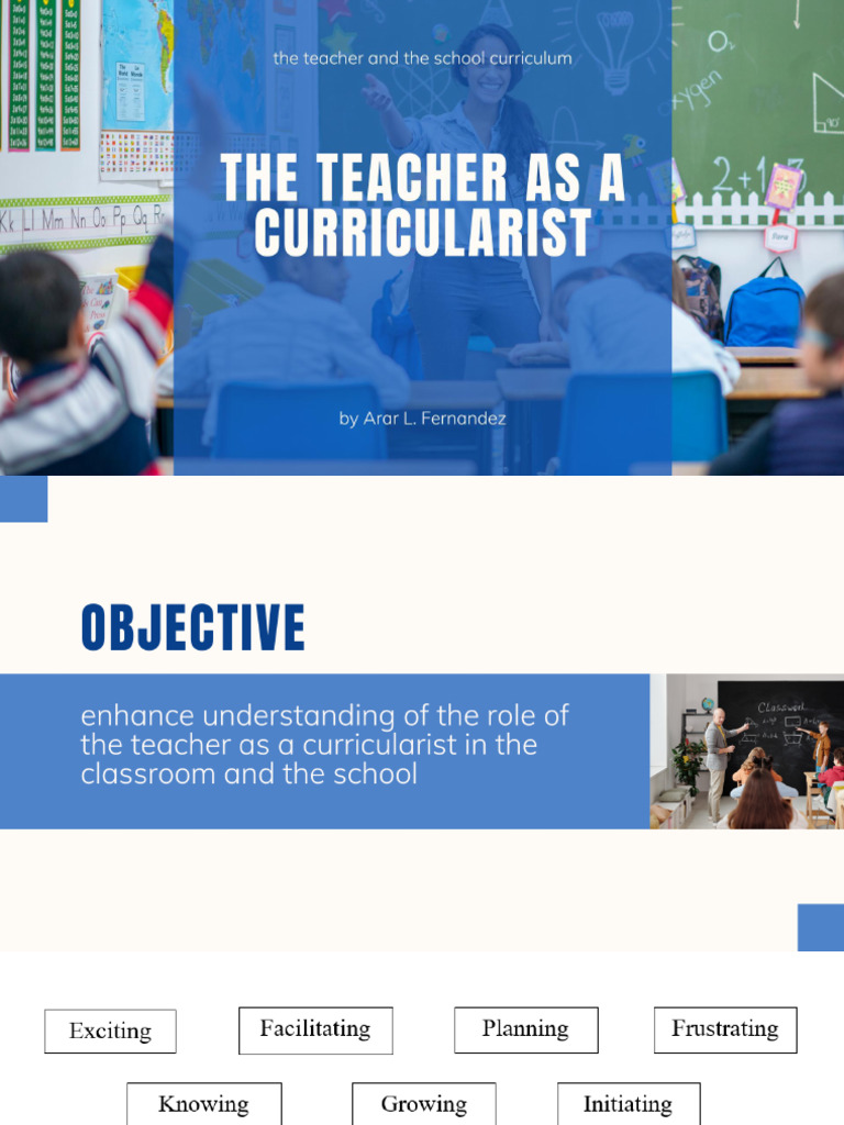 Lesson-2-The-Teacher-as-a-Curricularist | PDF