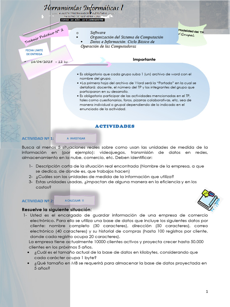 tp2 HI1 2025 | PDF | Software | Información