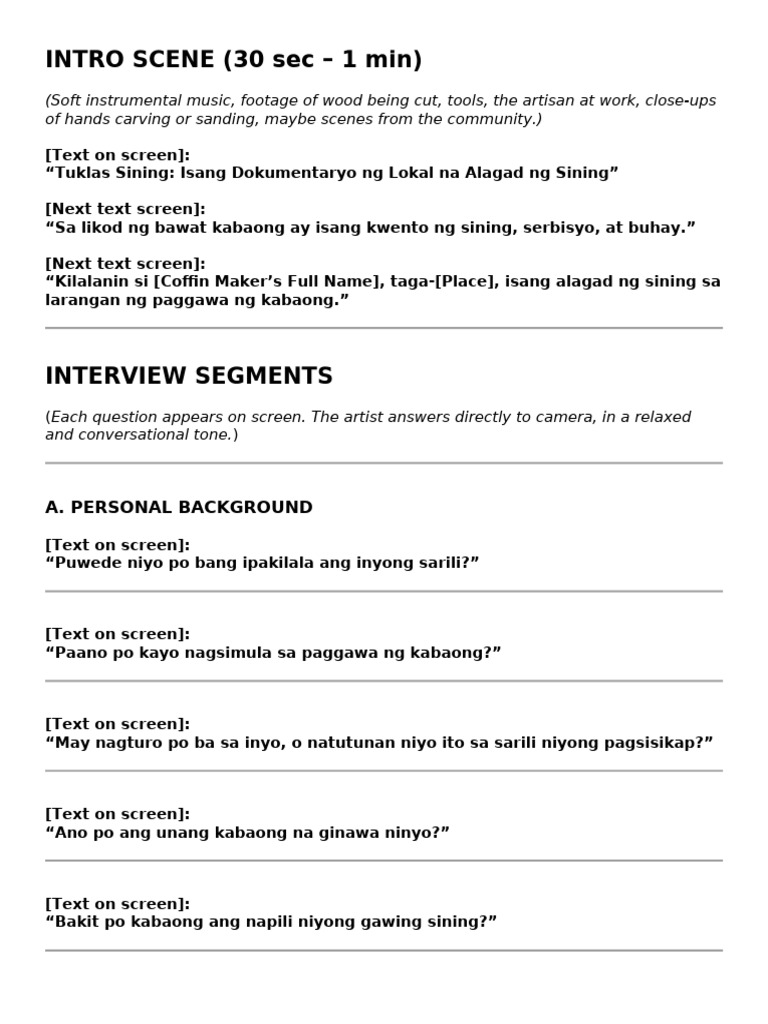 Arts Script | PDF