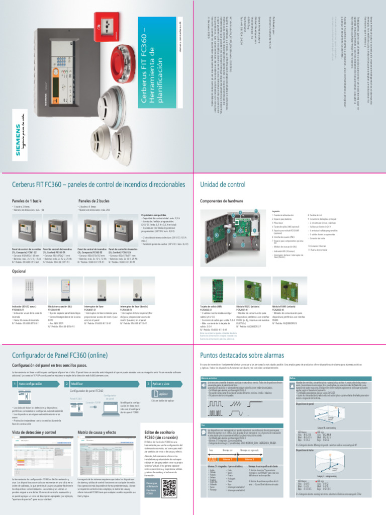 036 Cerberus FIT Addressable MP2 Planning Tool ES | PDF