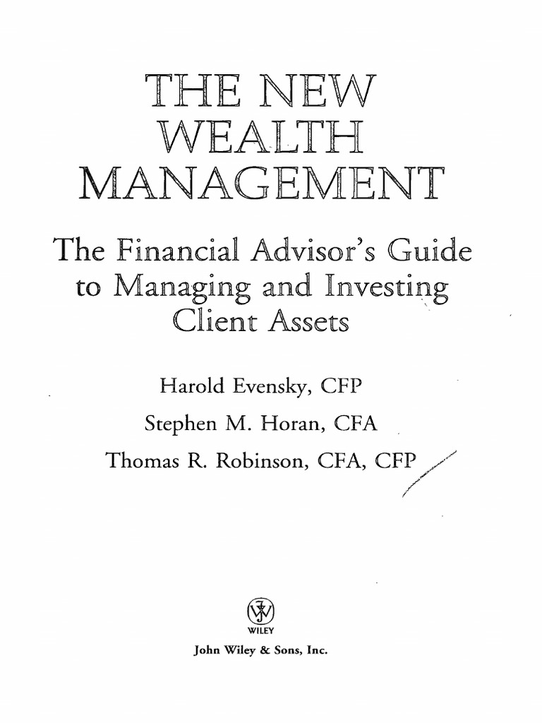 Wealth Management Process Guide | PDF