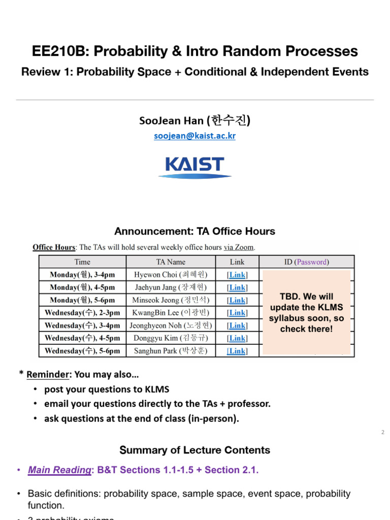 Review 1 | PDF | Odds | Probability