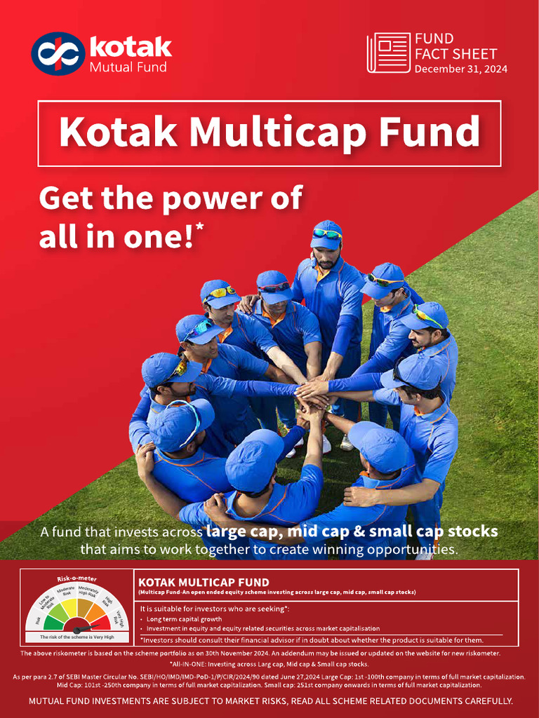 Kotak Mahindra Mutual Fund | PDF | Investment Fund | Mutual Funds