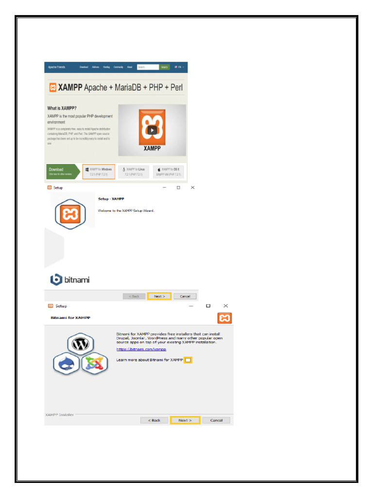PHP PRACTICAL NO.1 outputs | PDF
