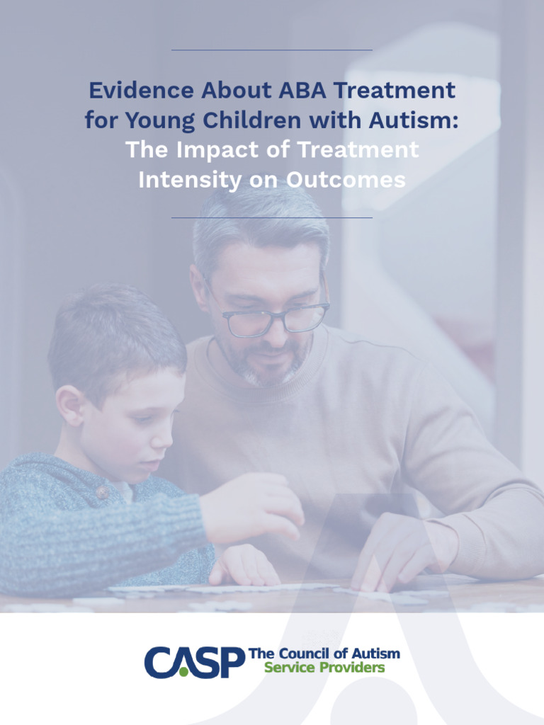 ABA Treatment Intensity for Autism Outcomes | PDF | Autism | Meta Analysis