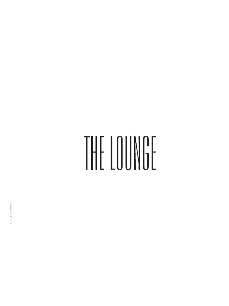 Lounge Menu with Prices and Options | PDF | Cuisine | Foods
