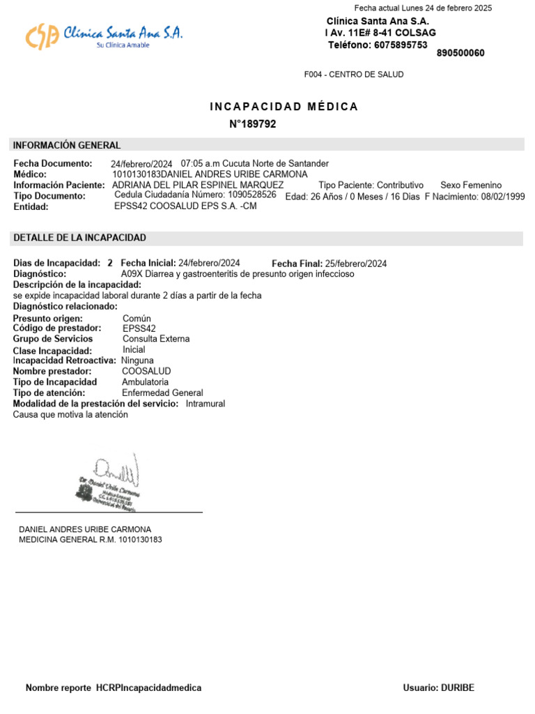 Santa Ana Cucuta | PDF