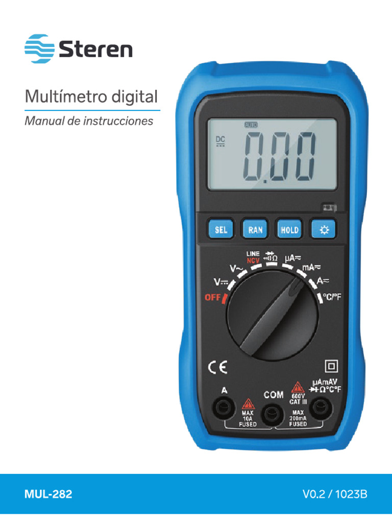 Manual Multimetro Stereo | PDF