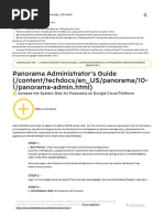 Panorama Virtual Appliance Setup Guide | PDF | Central Processing Unit ...