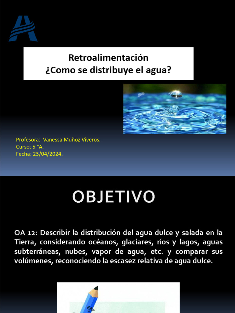Distribución y Uso del Agua en la Tierra | PDF