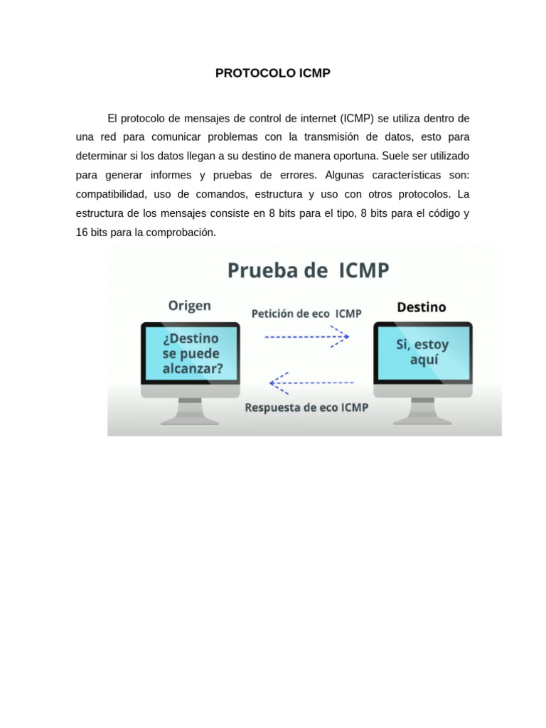 Protocolo Icmp | PDF