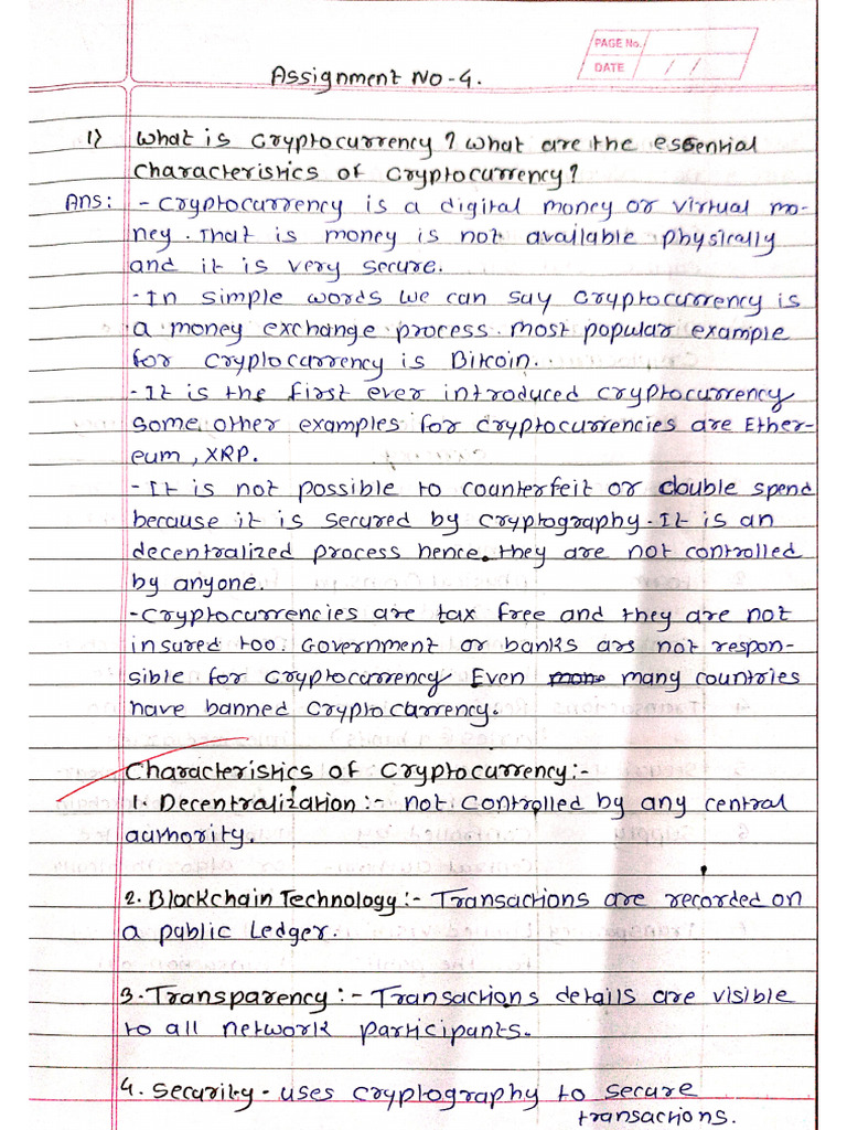 BT Theory Assignment 4 | PDF