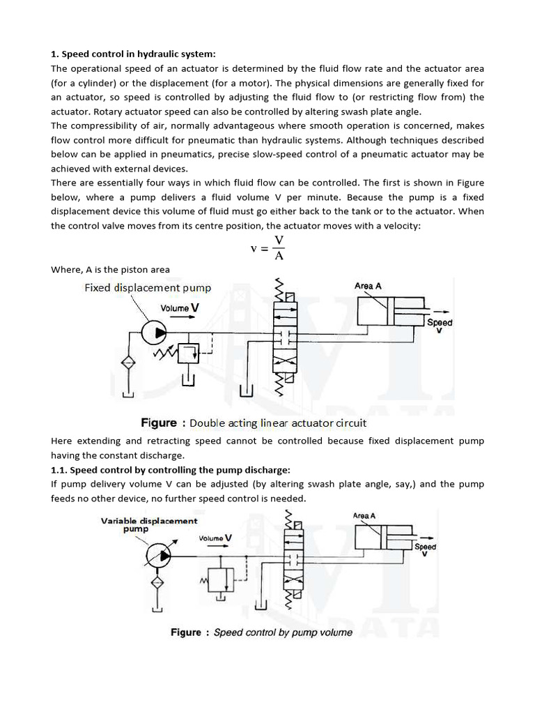 Study Material-Part-1-Fluid Power-Module-6-GD | PDF | Pump | Valve