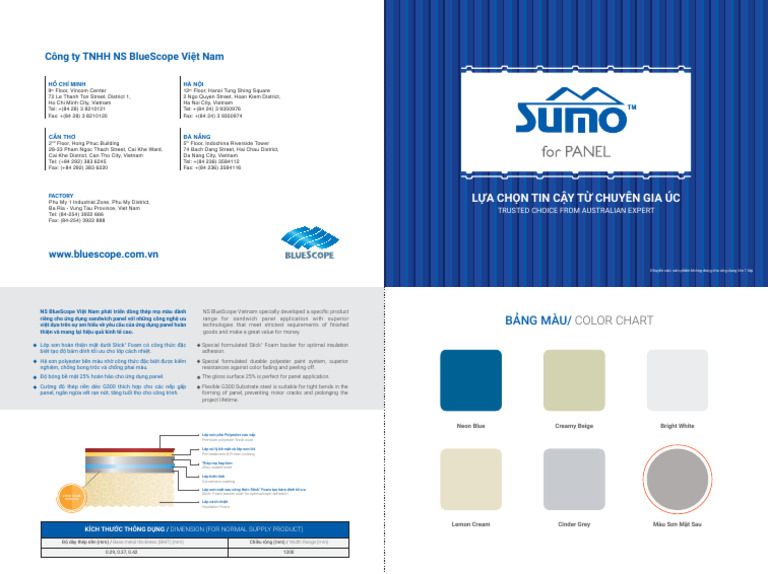 Color Chart - Sumo For Panel - Final | PDF