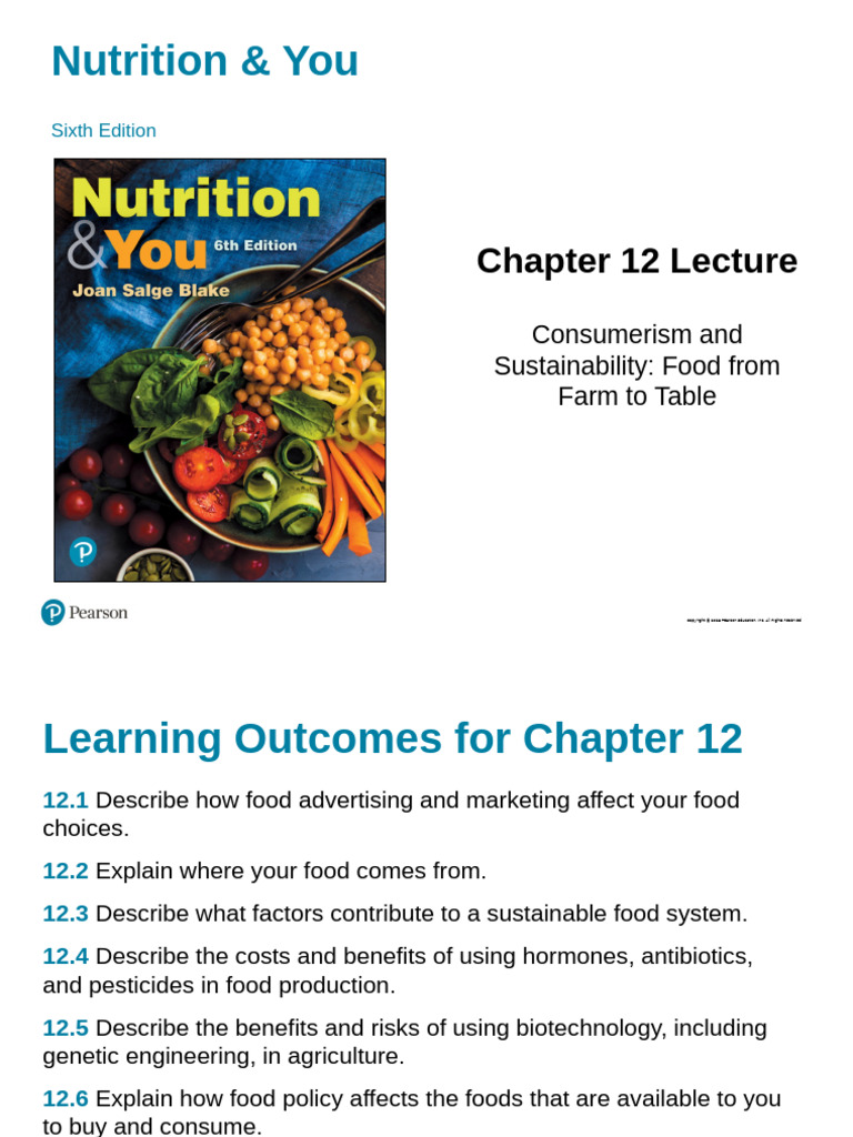 Chapter 12 Power Point | PDF | Genetic Engineering | Organic Foods