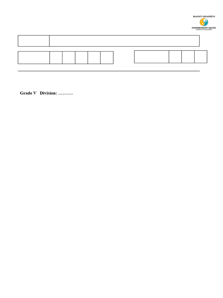 GR V Math Term2 Set2 Paper1 MS | PDF | Mathematics