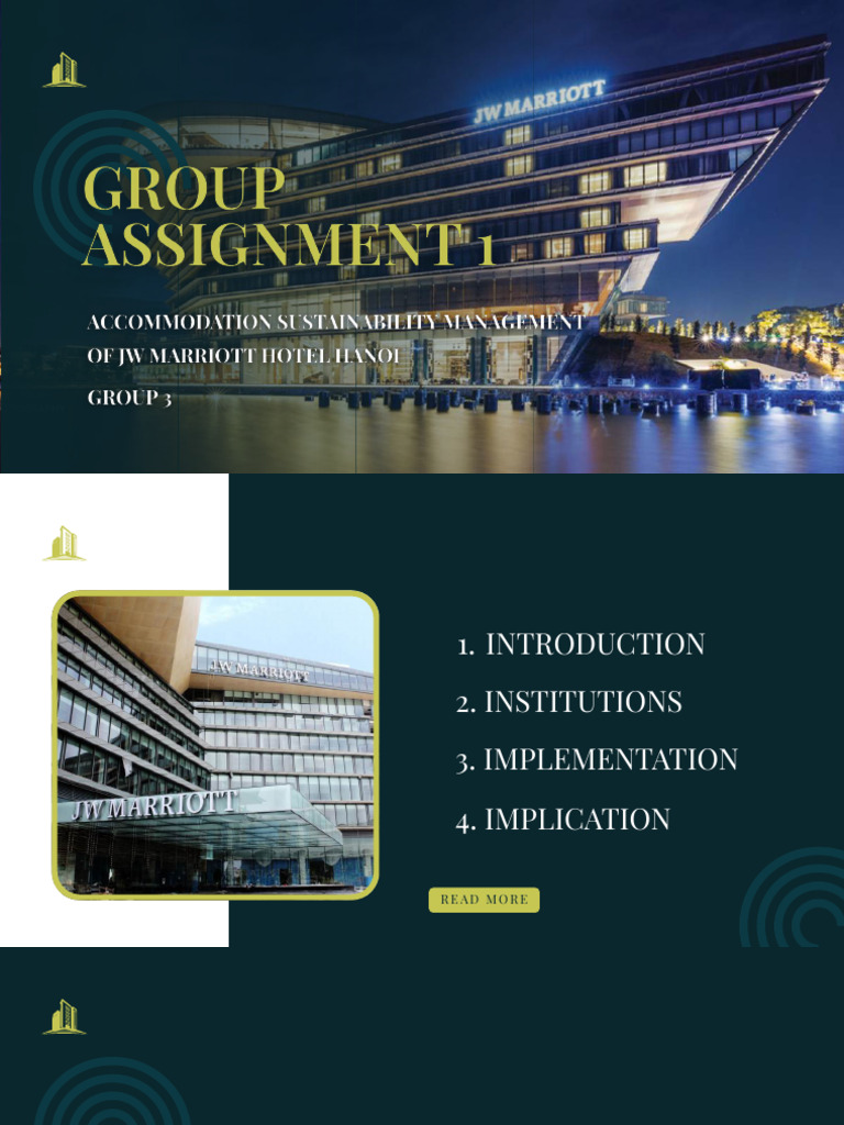 Sustainability Practices at JW Marriott Hanoi | PDF | Efficient Energy ...