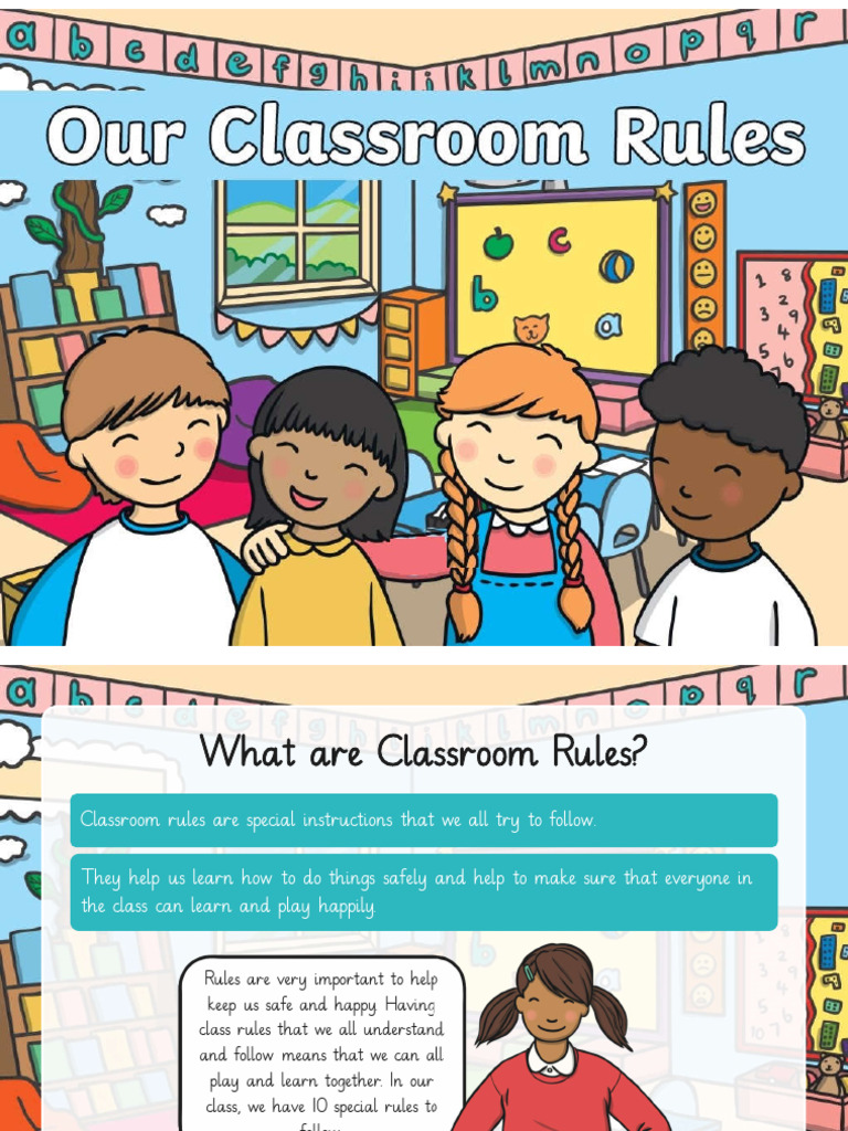 Essential Classroom Rules for Learning | PDF