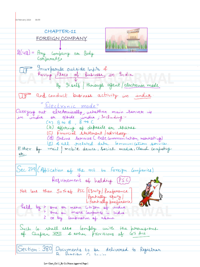 Foreign Company | PDF