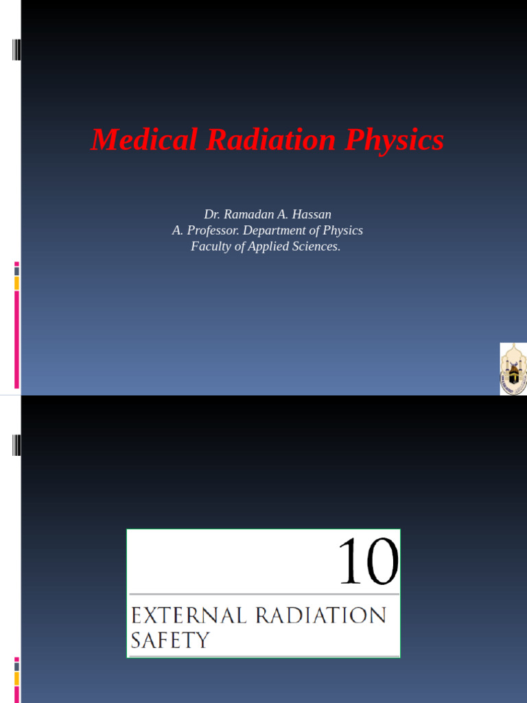 Medical Radiation Physics ch5 | PDF | Radiation Protection | Radiation