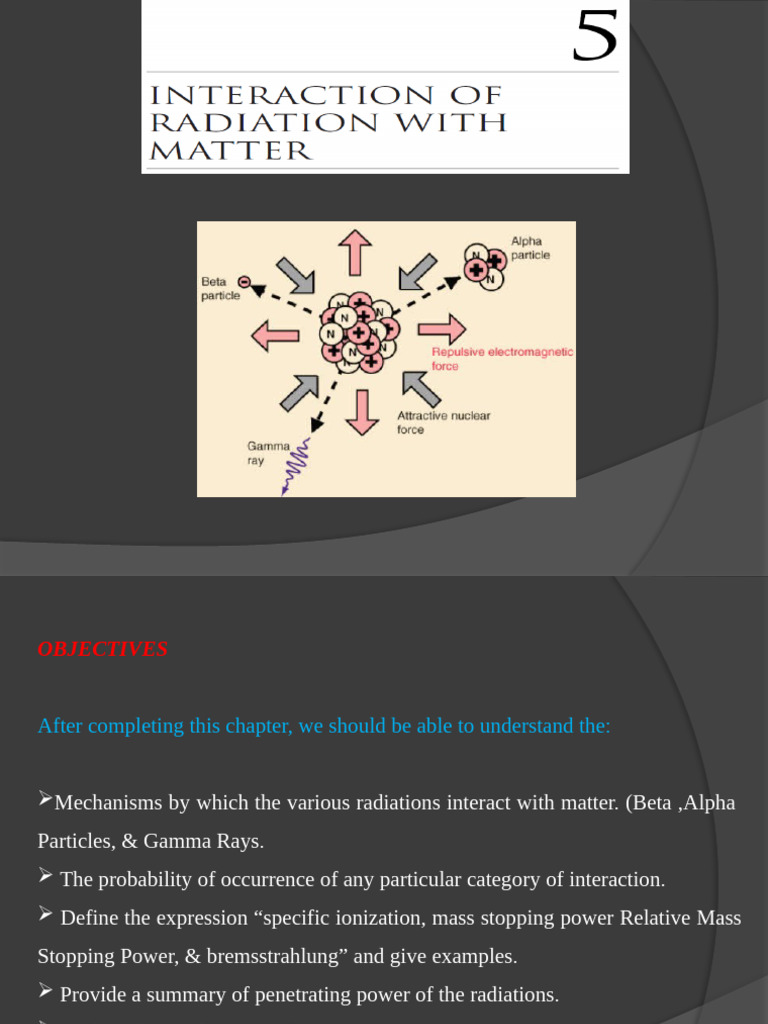Medical Radiation Physics ch1 | PDF | Ionizing Radiation | Electron