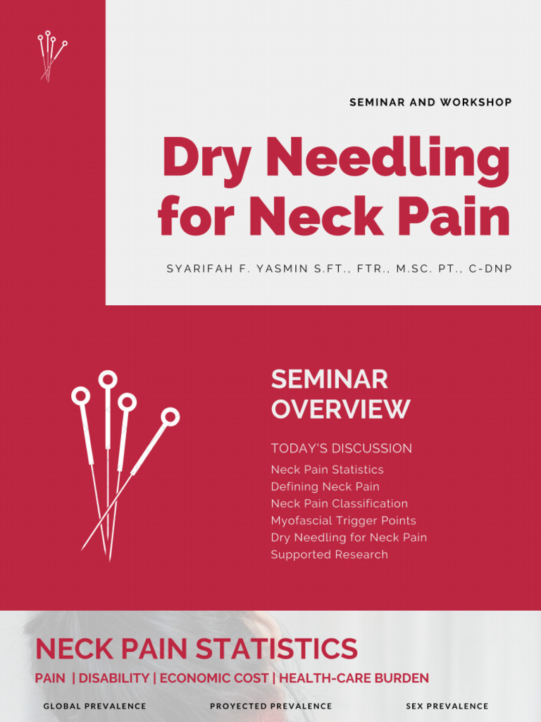 Dry Needling For Neck Pain | PDF