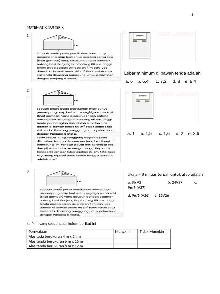 Matematik Numerik | PDF