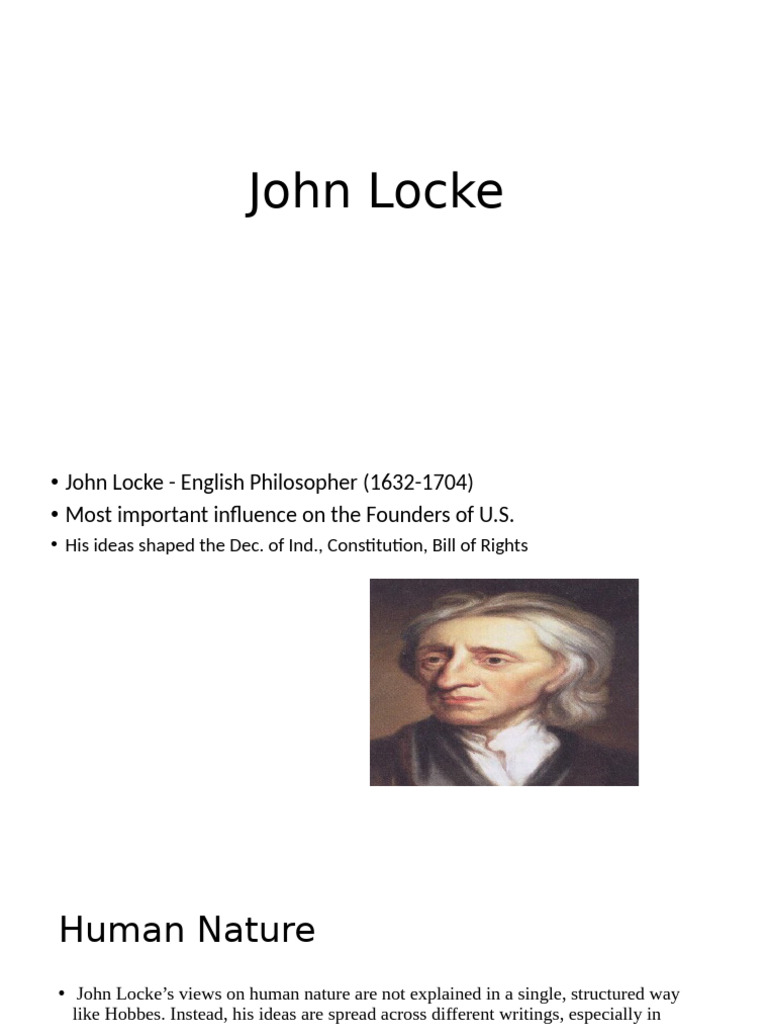 Locke On State of Nature | PDF | John Locke | Natural Law