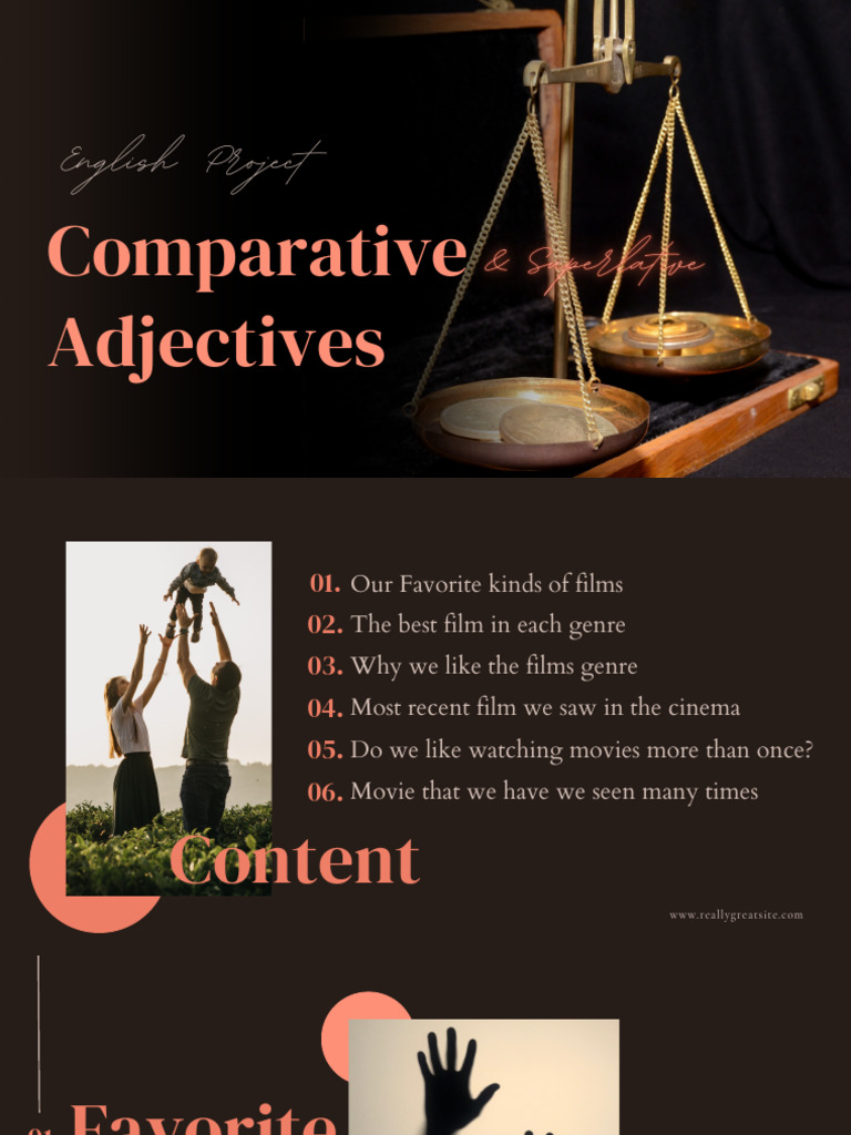 Comparative Adjective Presentation | PDF