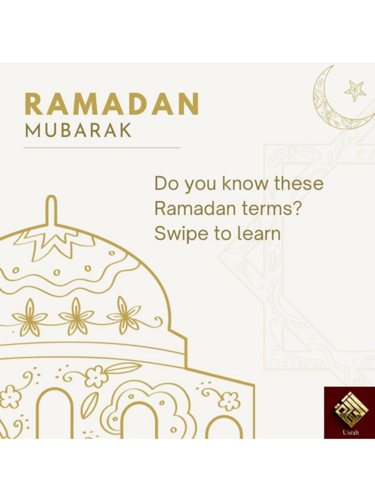 Ramadan Mubarak | PDF