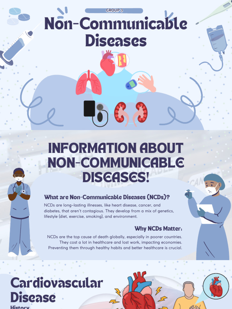 Understanding Non-Communicable Diseases | PDF | Diabetes | Coronary ...