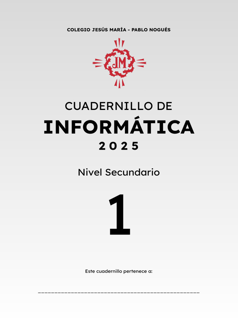 CUADERNILLO INFORMATICA 1ro | PDF | Microsoft PowerPoint | Archivo de computadora