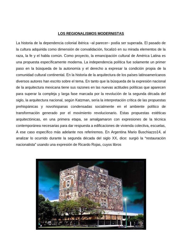 Modulo 3 ARQ | PDF | America latina | Nacionalismo