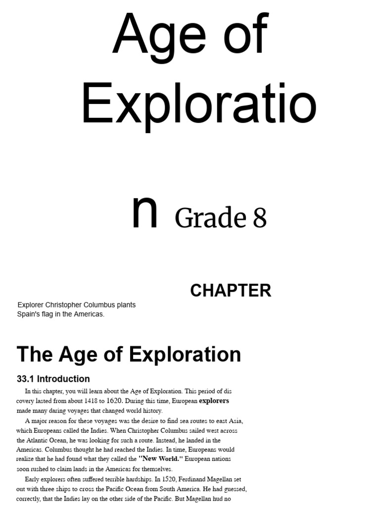 Motives of the Age of Exploration | PDF | Age Of Discovery | Spanish Empire