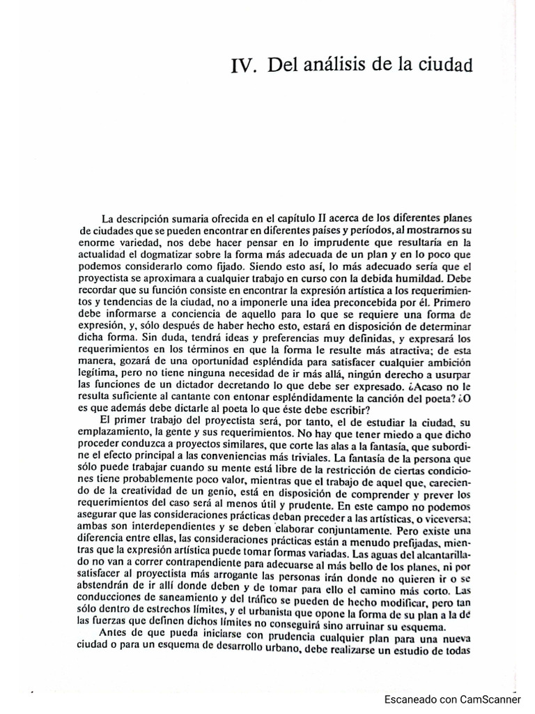 R.Unwin Cap. IV. LA PRÁCTICA DEL URBANISMO | PDF