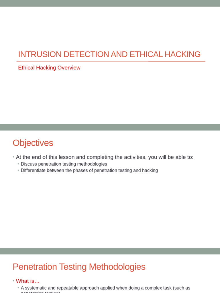 2-Ethical Hacking Methodology | PDF | Penetration Test | Security