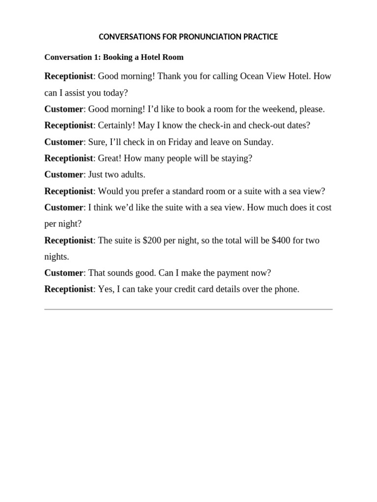 7 Session 4 Conversations For Pronunciation Practice | PDF | Smartphone